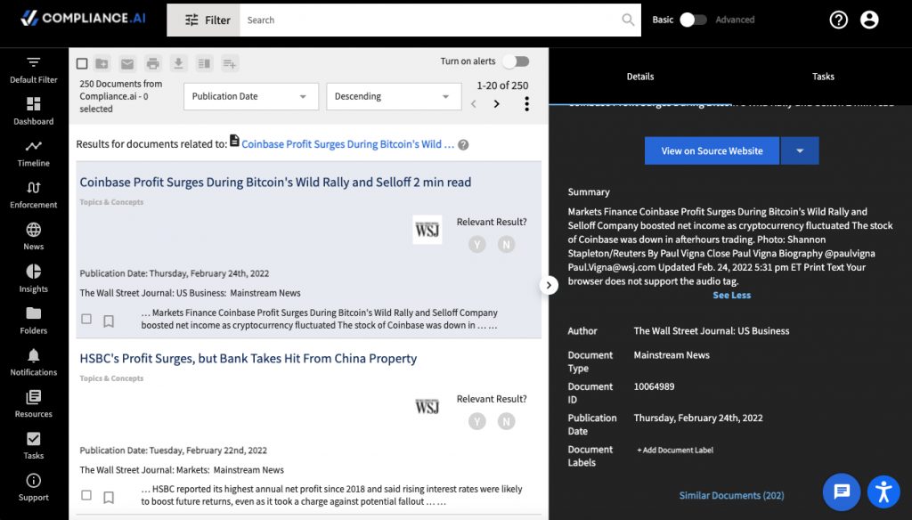 Auto Summary - Compliance.ai | Training Center