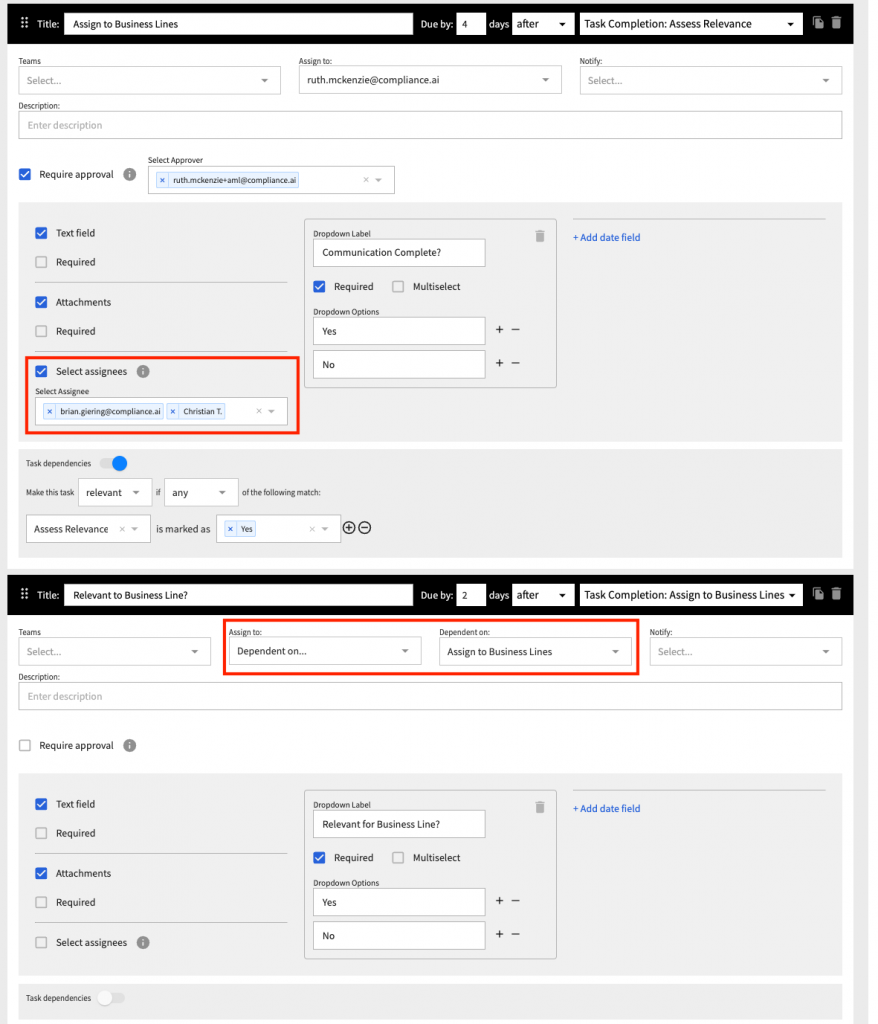 Tasks & Workflow Overview - Compliance.ai | Training Center