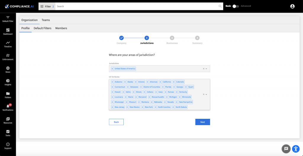 Create Your Organization Profile - Compliance.ai | Training Center