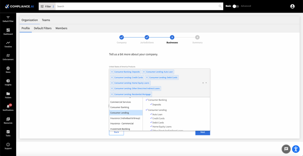 Create Your Organization Profile - Compliance.ai | Training Center