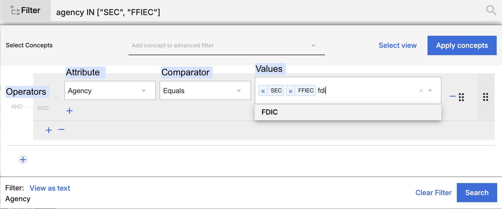 Advanced Search - Compliance.ai | Training Center